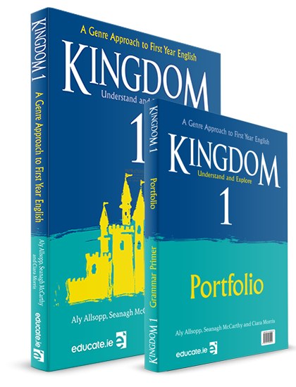 Kingdom 1 Textbook Portfolio First Year English With Free EBook 